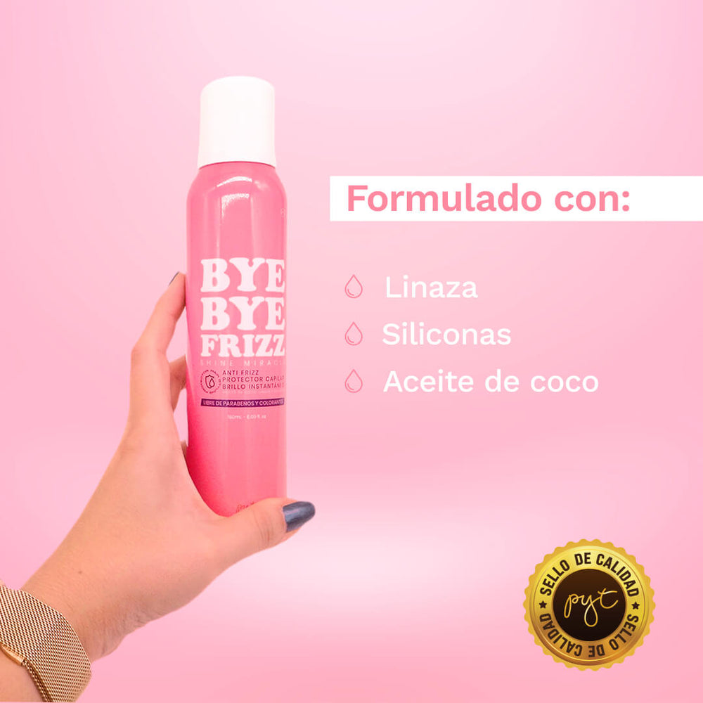 Bye Bye Frizz | Anti frizz para el cabello | PYT Colombia – PYT ...